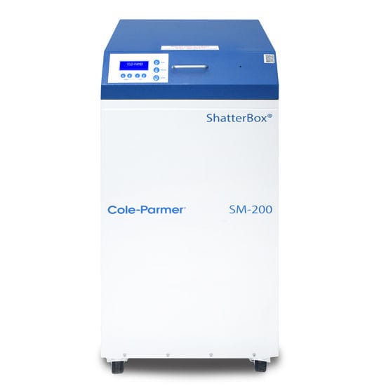Frantumatore a rotore - 8530 ShatterBox® - Cole-Parmer SamplePrep - da ...