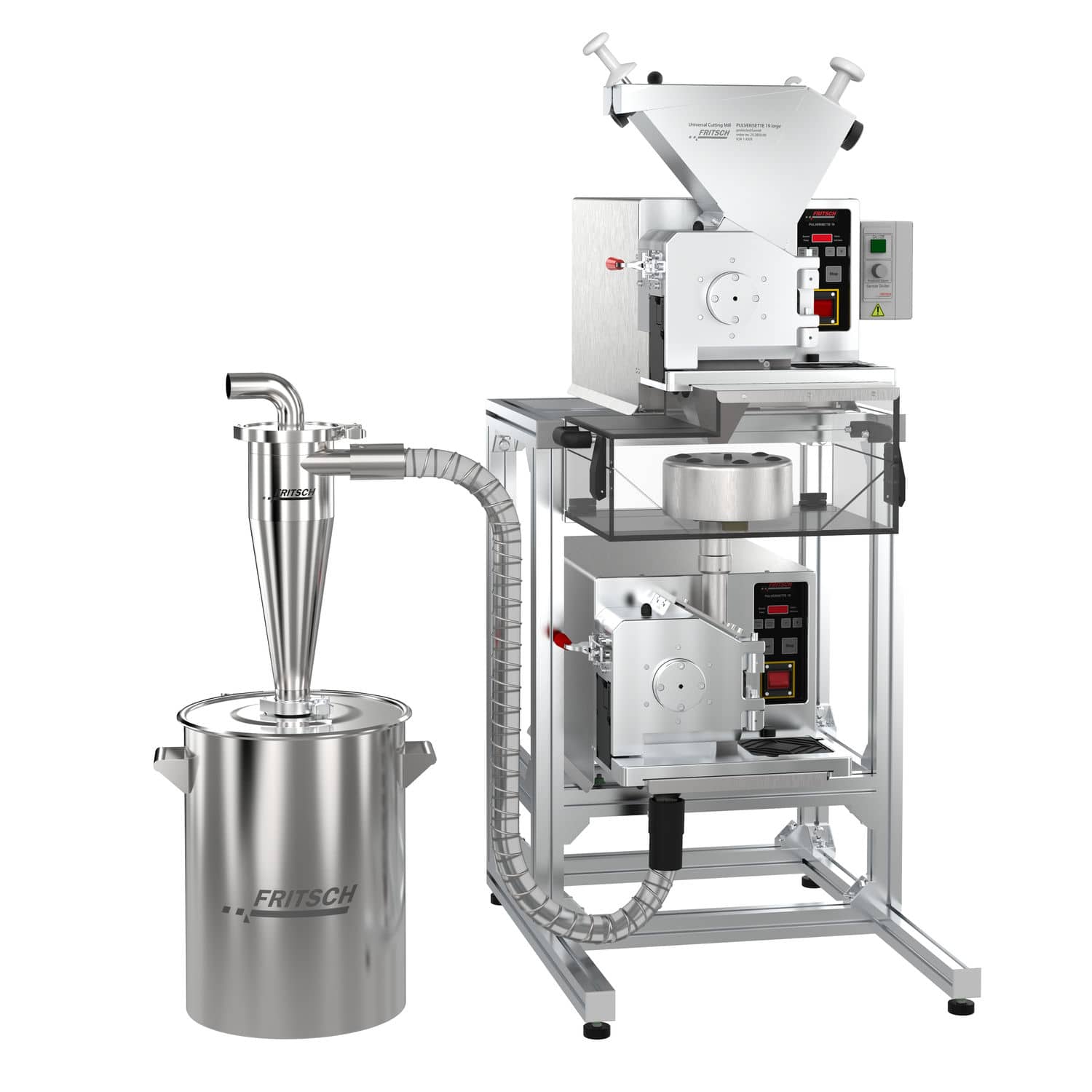 Frantumatore a coltelli - PULVERISETTE 19 large/PULVERISETTE 19 ...