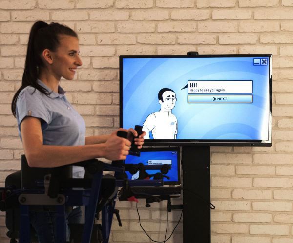 Verticalizzatore manuale - iStander - ALREH Medical Sp.z o.o. - mobile ...