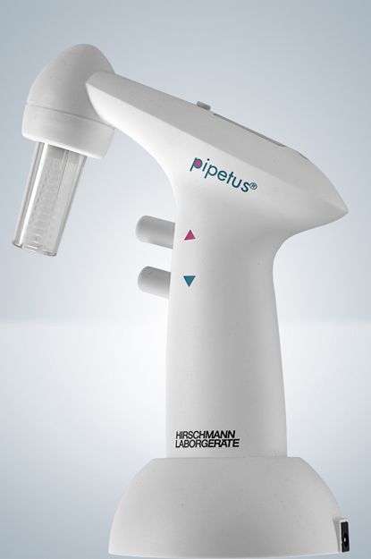 Pipettatore meccanico - pipetus® - Hirschmann - a volume regolabile / a ...