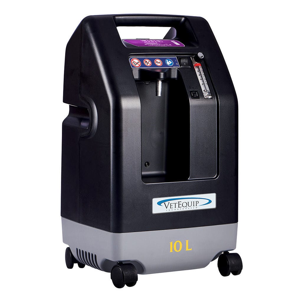 Concentratore di ossigeno medico - OxyVet - VetEquip - con rotelle / PSA