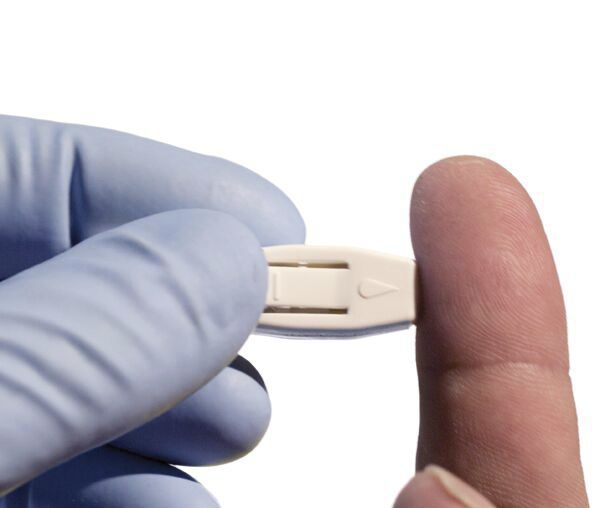 Lancetta sterile - Lite III - Vitrex Medical A/S - di sicurezza