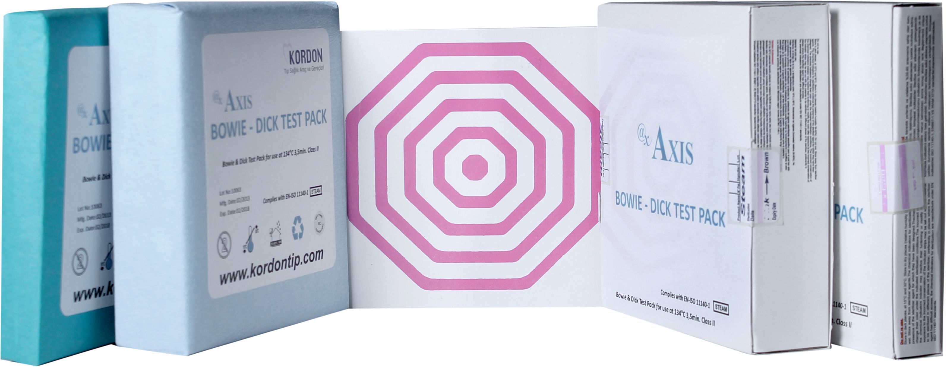 Kit di test di sterilizzazione - AXCP130, 200 Wrapped - KORDON TIP ...