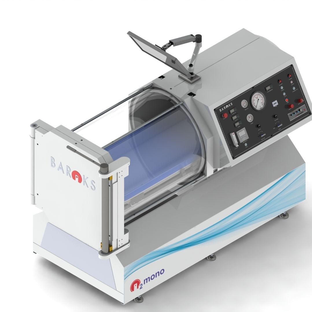 Capsula per ossigenoterapia - BAROKS Hyperbaric - monoposto