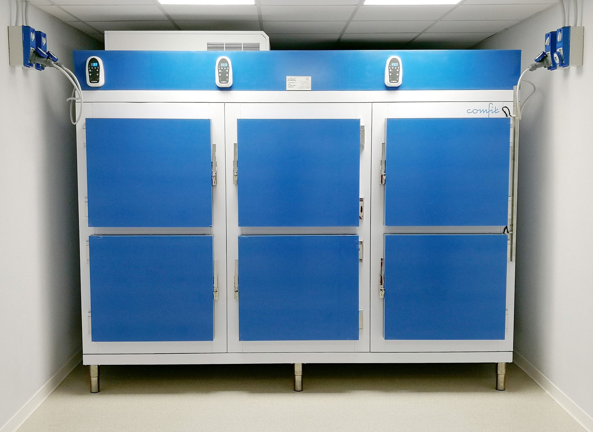 Cella mortuaria frigorifera 6 salme - CFI 80/6 B-B TN/BT - comfit s.r.l ...