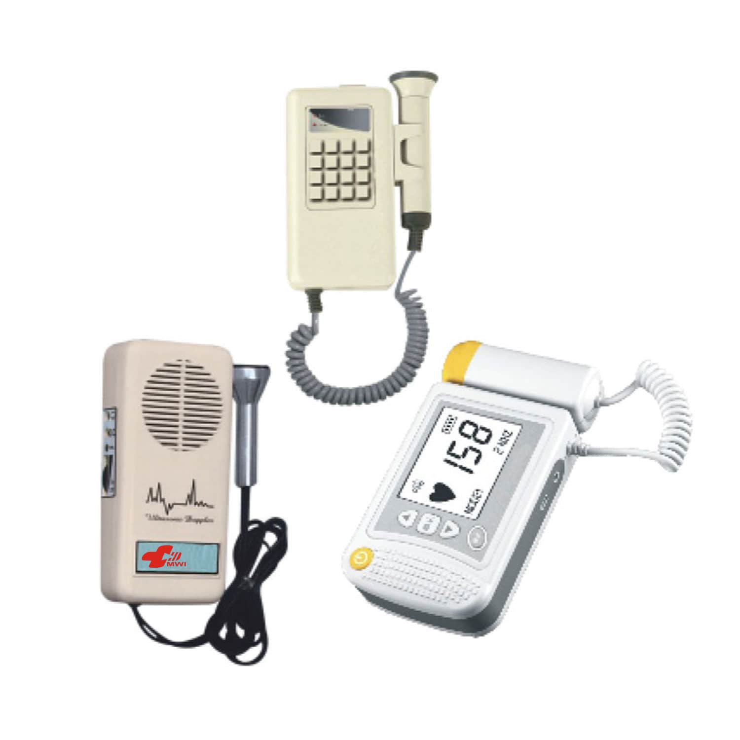 Doppler fetale - DELUXE - Medi Waves - tascabile / con cardiofrequenzimetro