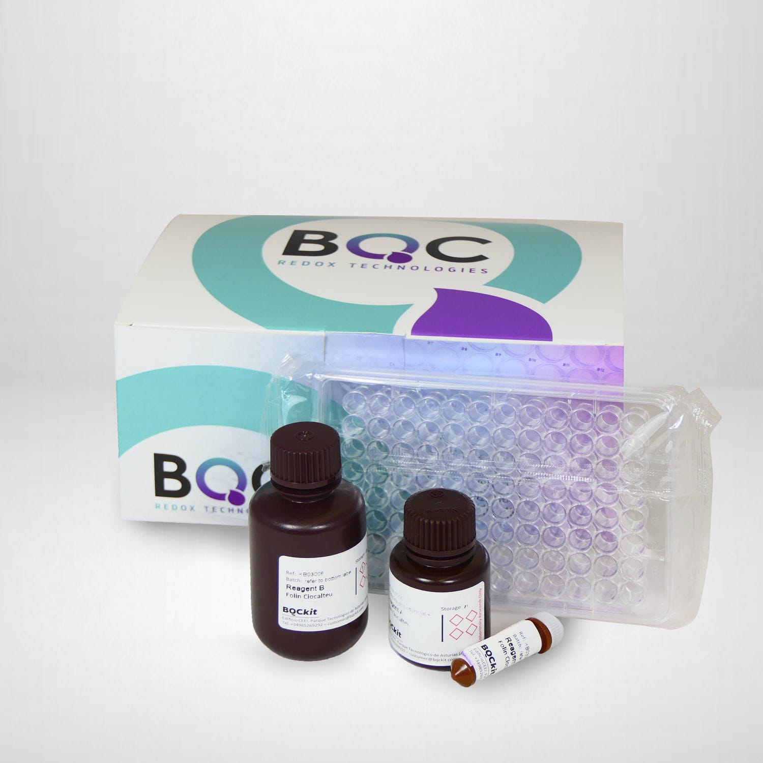 Kit di test per proantocianidine - KB03017 - Bioquochem - per analisi ...