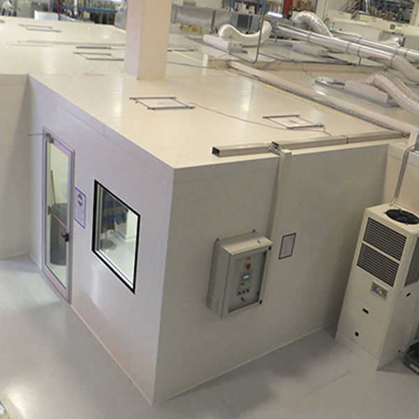 Camera bianca hardwall - Hardwall - MITEC - modulare / integrata / per ...