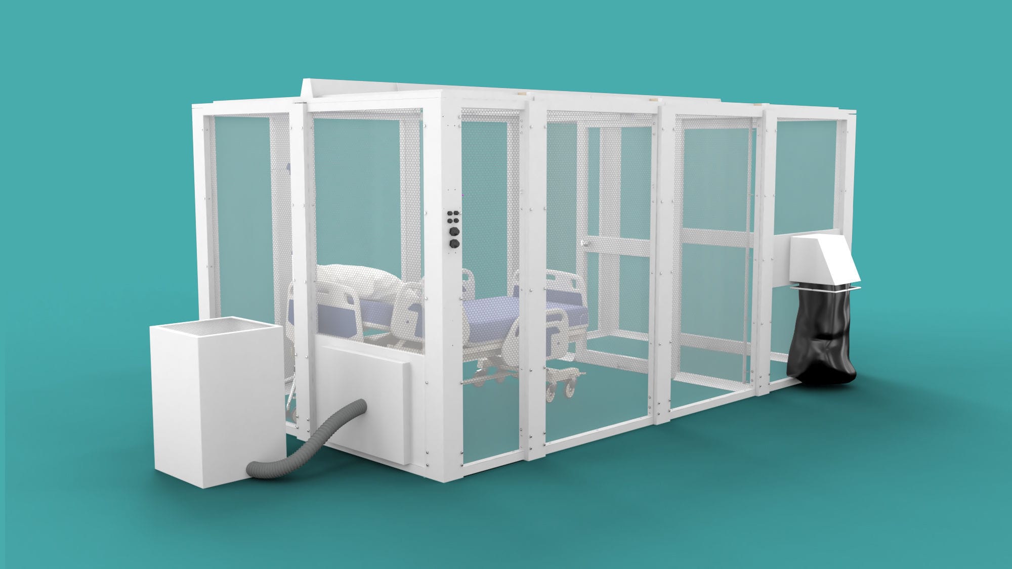 Camera di isolamento - ISOLA - Flexwalls Bioroom Kit - MITEC