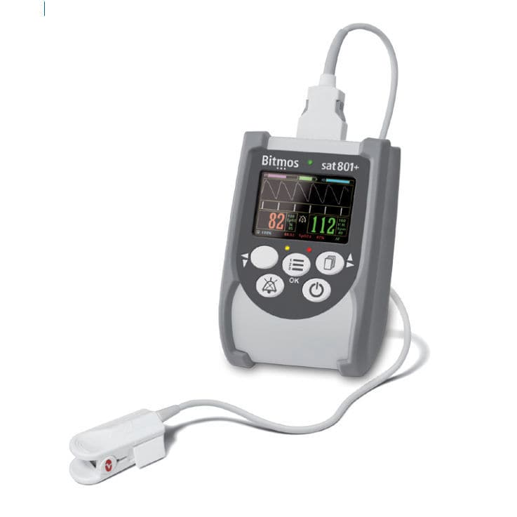Pulsossimetro palmare - sat 801+ - Bitmos GmbH - medico / per cure ...