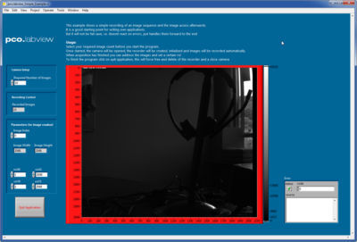 Software di controllo - pco.labview sdk - PCO AG - di acquisizione / di registrazione / di streaming