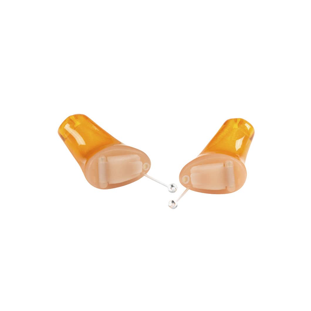 Audioprotesi CIC - Icon G4 - Audio-Service - beige / marrone / nera
