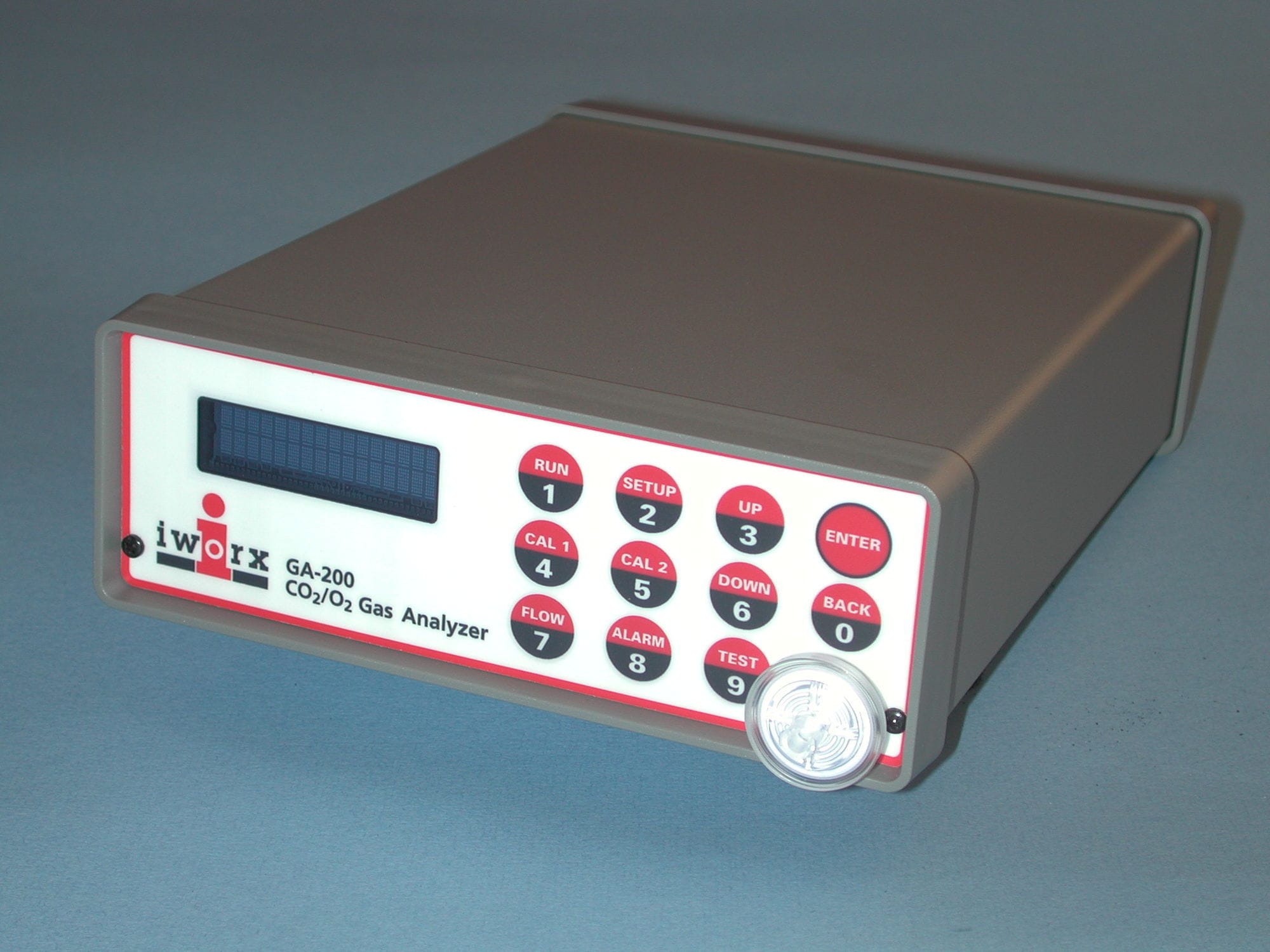 Analizzatore O2 - GA-200 - iWorx - CO2 / da laboratorio / da banco