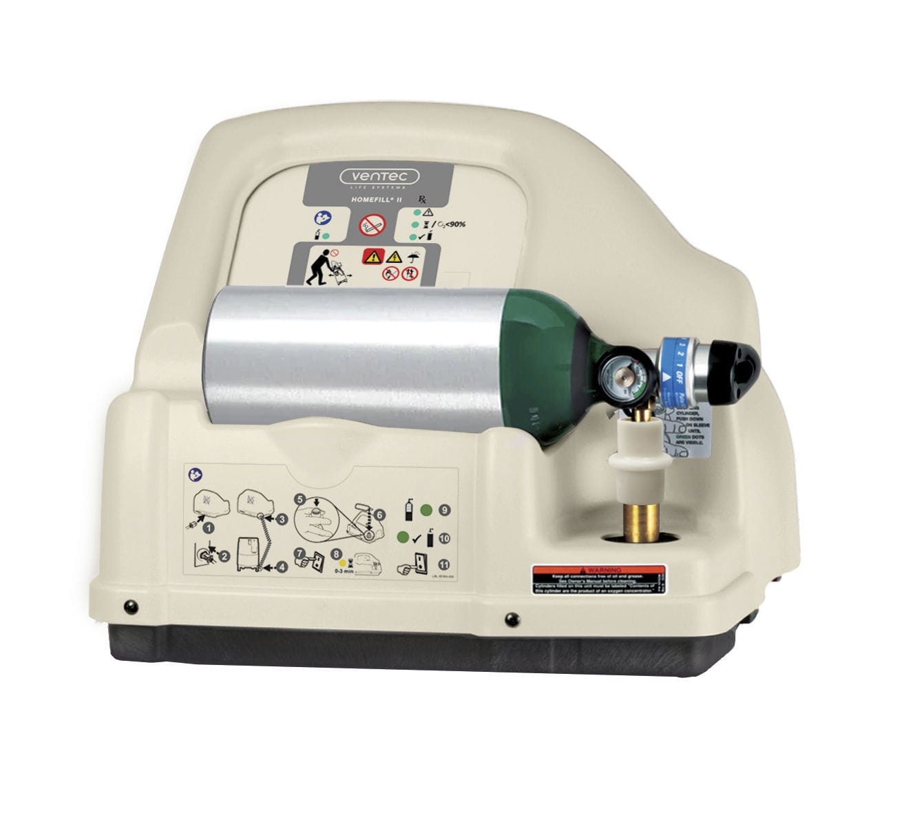 Sistema di ossigenoterapia portatile - HomeFill - 3B Medical - con ...