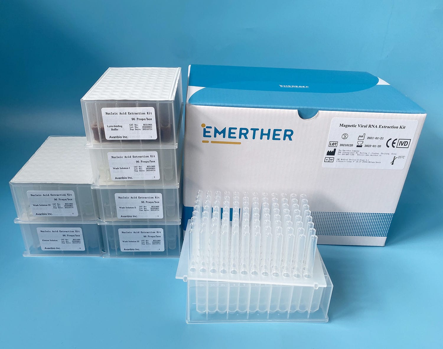 Kit di reagenti a biglie magnetiche - 96D - The EmerTher Company - per ...