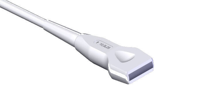 Sonda ecografica lineare - 10.0L25 - Medelcom International - vascolare ...