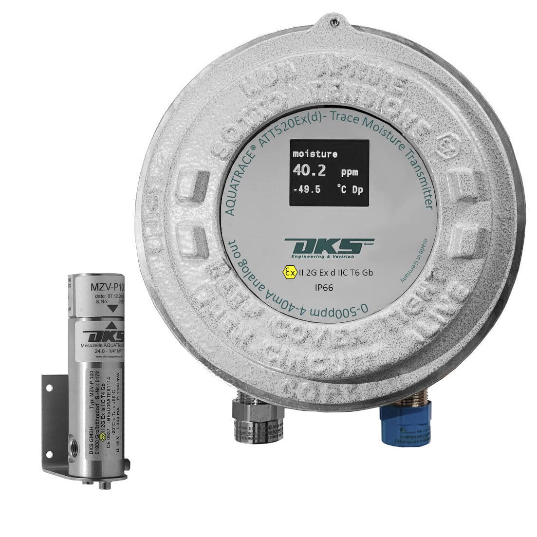 Analizzatore di umidità - The AQUATRACE® ATT520Ex (d) - DKS GmbH ...