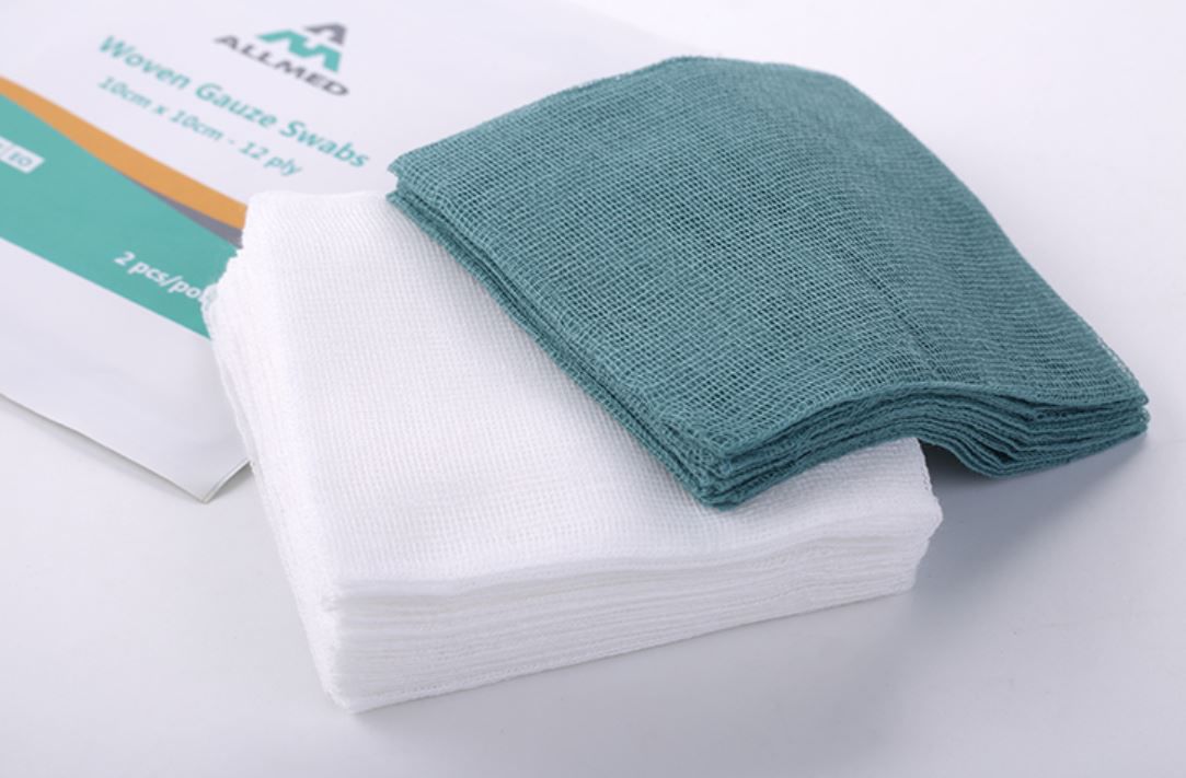 Compressa di garza in cotone - Allmed Medical Products - sterile ...