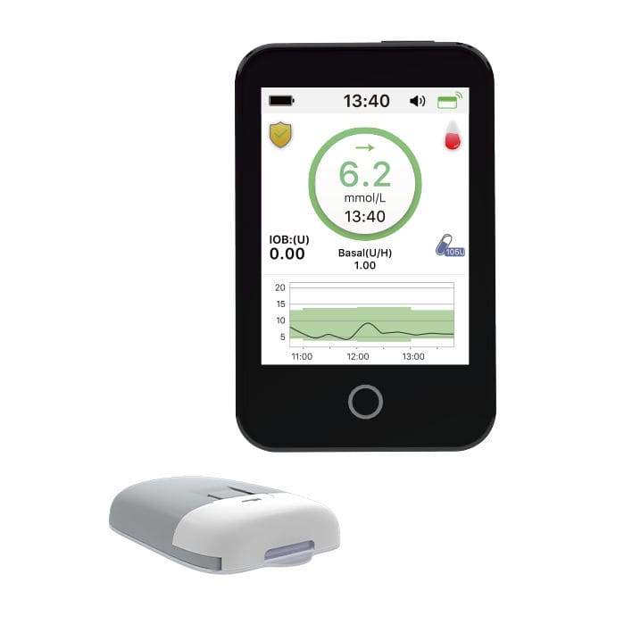 Pompa di insulina con connessione wireless - TouchCare® Nano - Medtrum ...