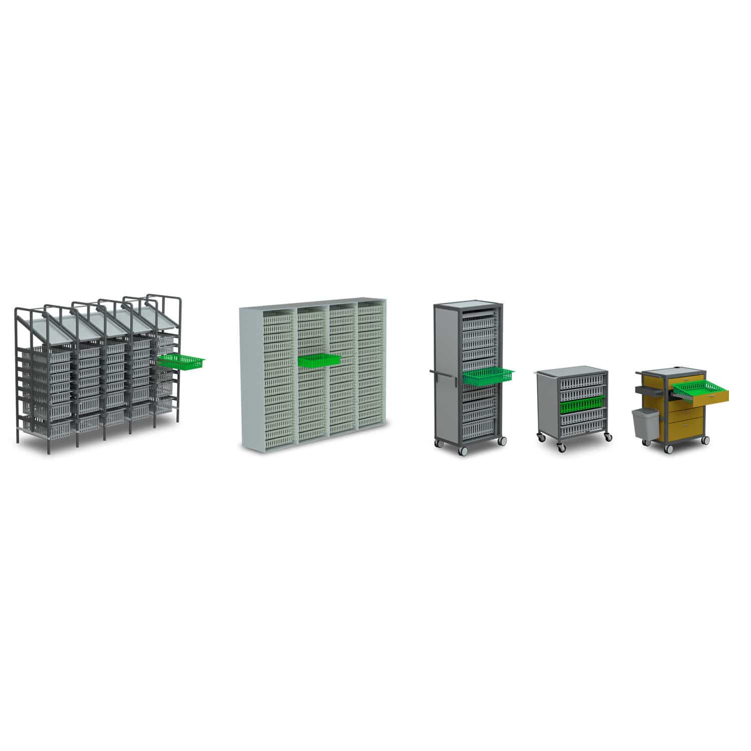 Armadio per farmaci - EYMASA - per farmacia / con sportello / con cassetti