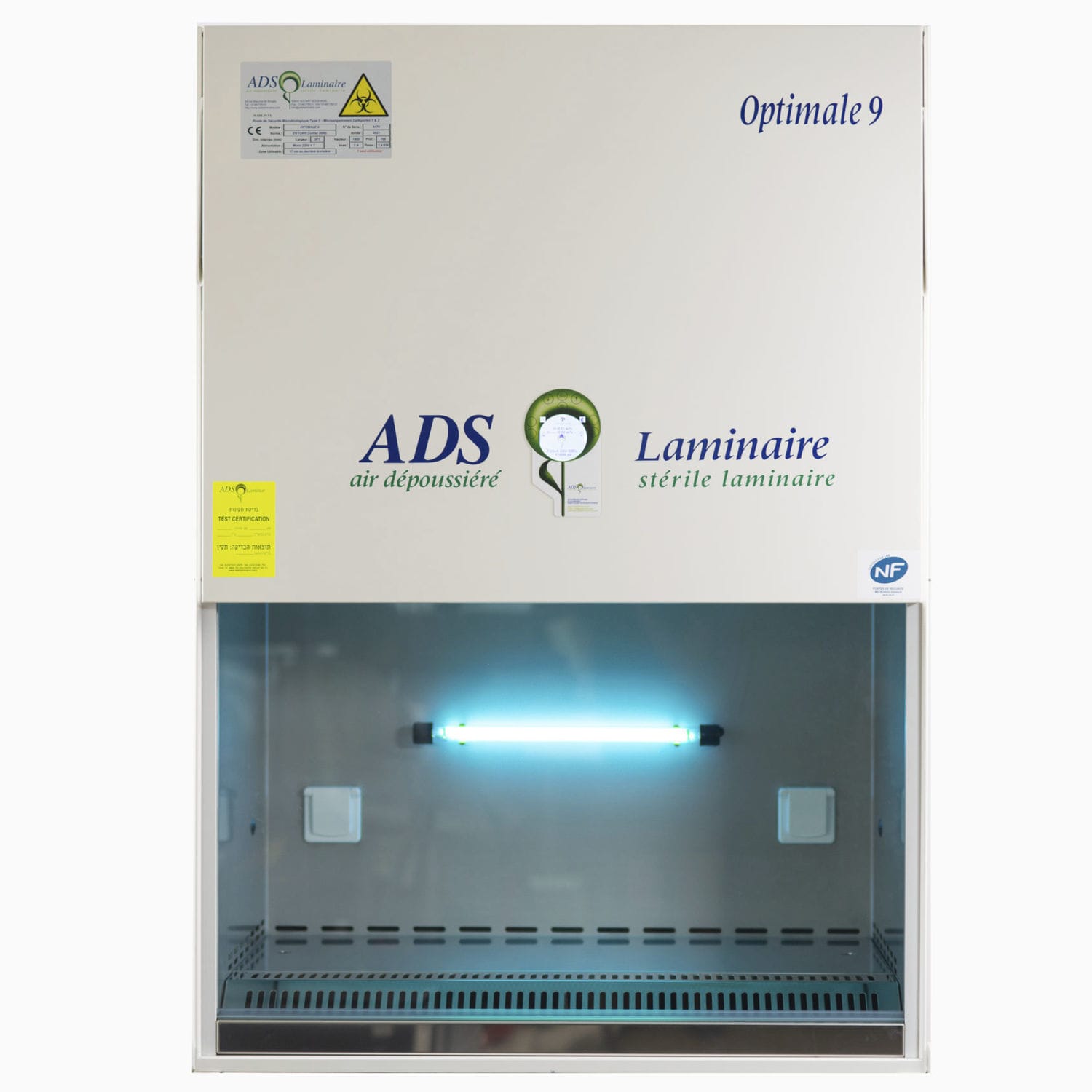Cabina di sicurezza microbiologica classe II - OPTIMALE - ADS Laminaire ...
