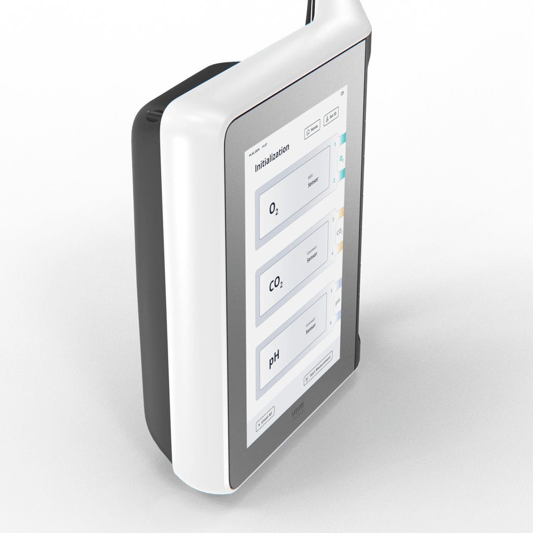 Monitor multiparametrico portatile - VIVE-MedTech - CO2 / di ossigeno ...