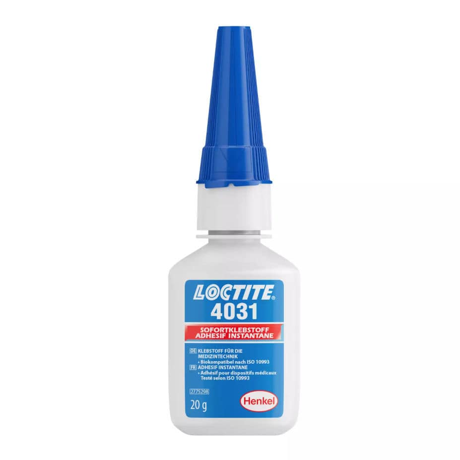 Colla di assemblaggio medicale cianoacrilato - LOCTITE® 4031 - Henkel ...