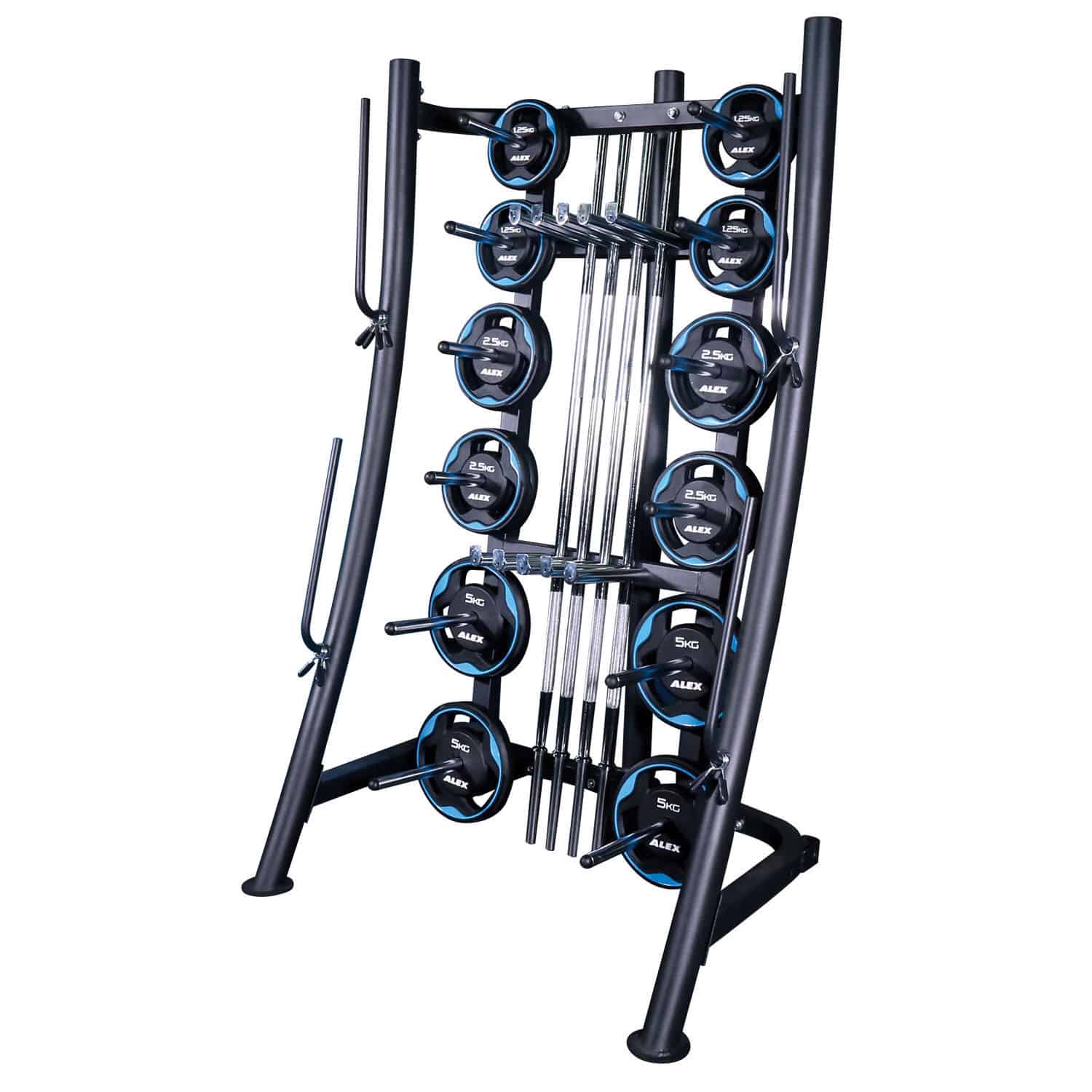 Rastrelliera per bilancieri lunga - RK-BPS-231CPR - Alexandave Industries