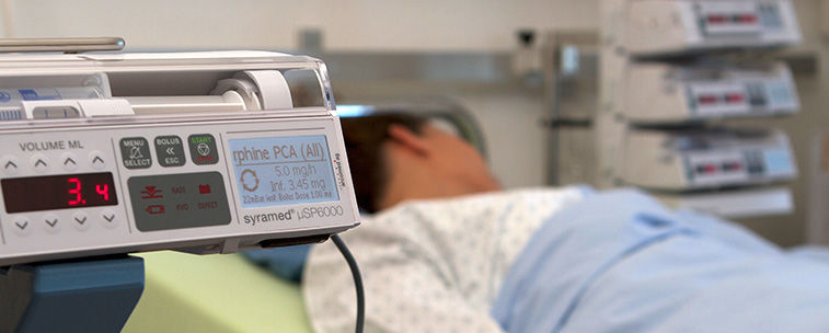 Pompa-siringa a 1 via - Syramed®µSP6000 Premium - Arcomed AG Medical ...