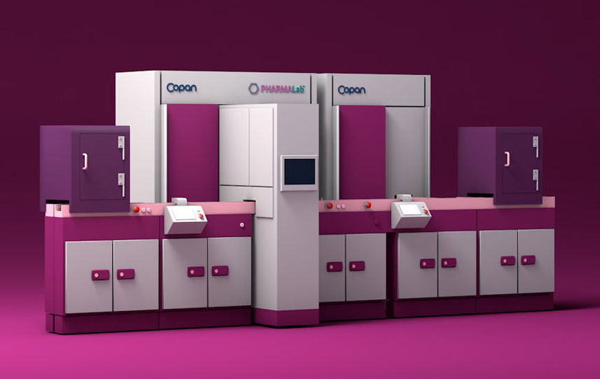 Sistema di automazione di laboratorio per manipolazione di liquidi ...