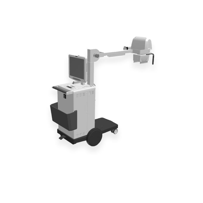 Unità mobile di radiografia analogica - Rafale - DMS Imaging