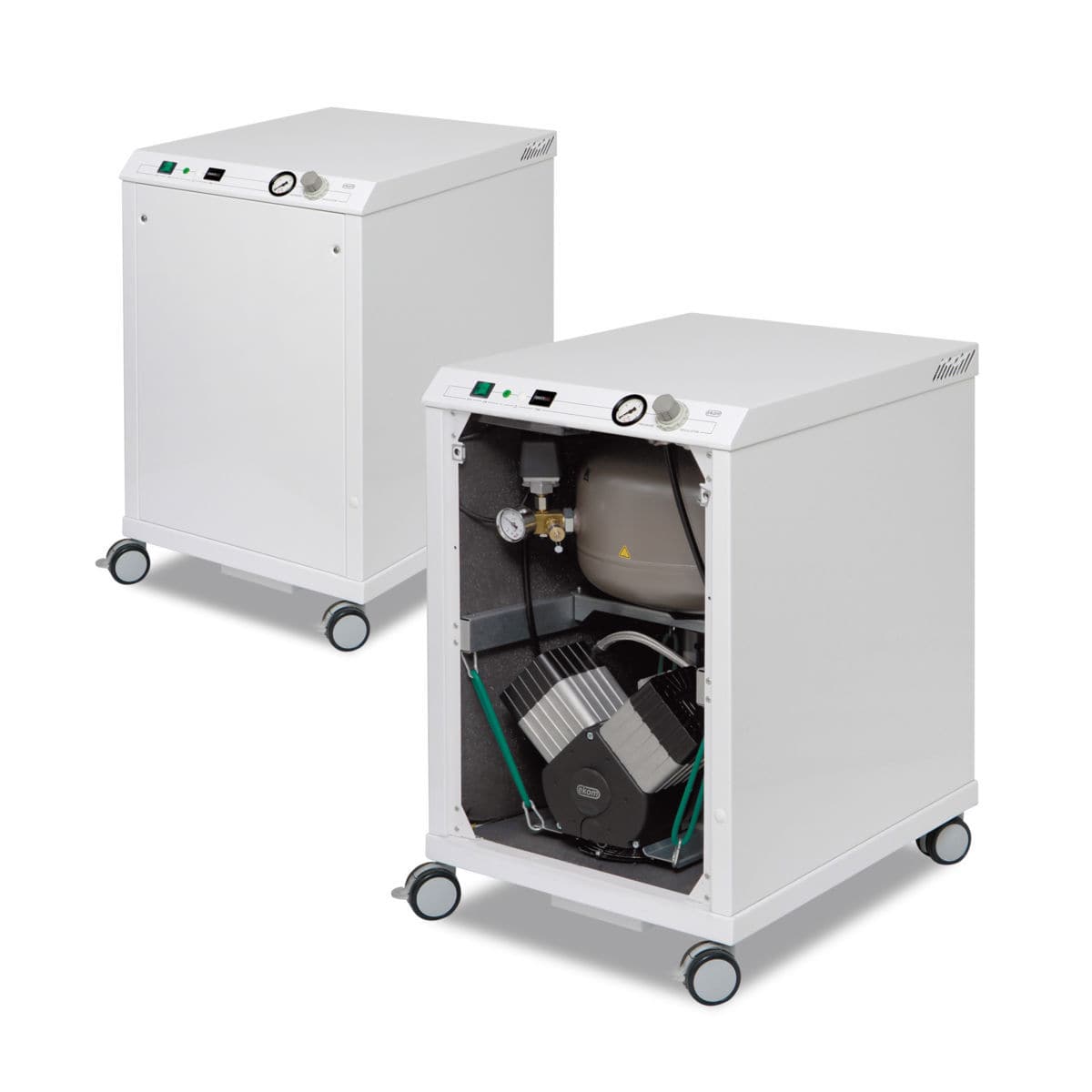 Compressore d'aria da laboratorio - DK50 2V/M mini - EKOM spol - a ...