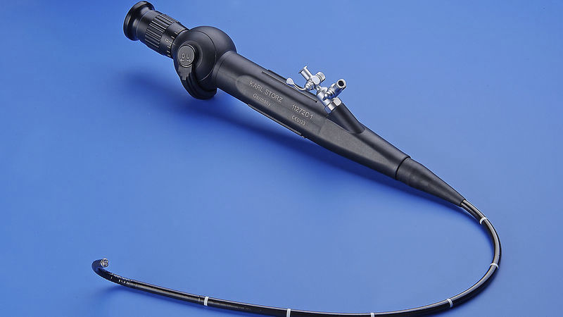 Broncoscopio veterinario - KARL STORZ - rigido / con canale operativo ...