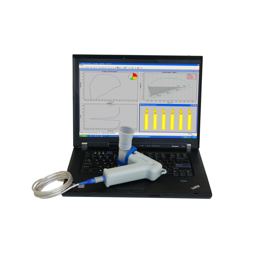 Spirometro computerizzato - Lungtest Handy - MES - portatile / con ...