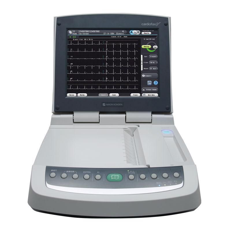 Elettrocardiografo da riposo - Cardiofax V - Nihon Kohden Europe - con ...