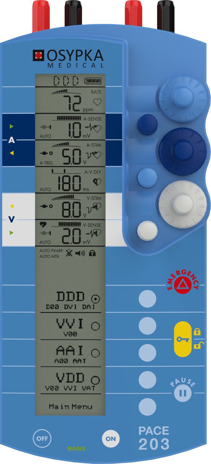 Stimolatore cardiaco temporaneo - PACE 203™ - Osypka Medical