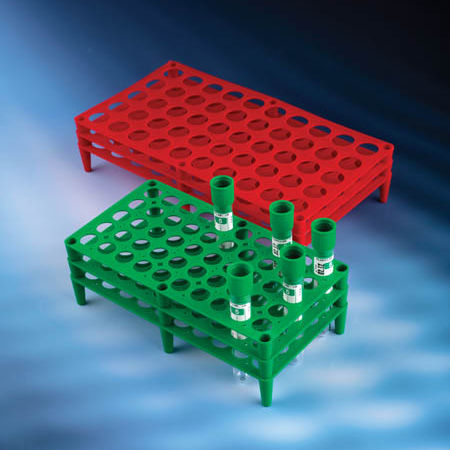 Rack da laboratorio per provette - RT series - PLASTI LAB - in polistirene