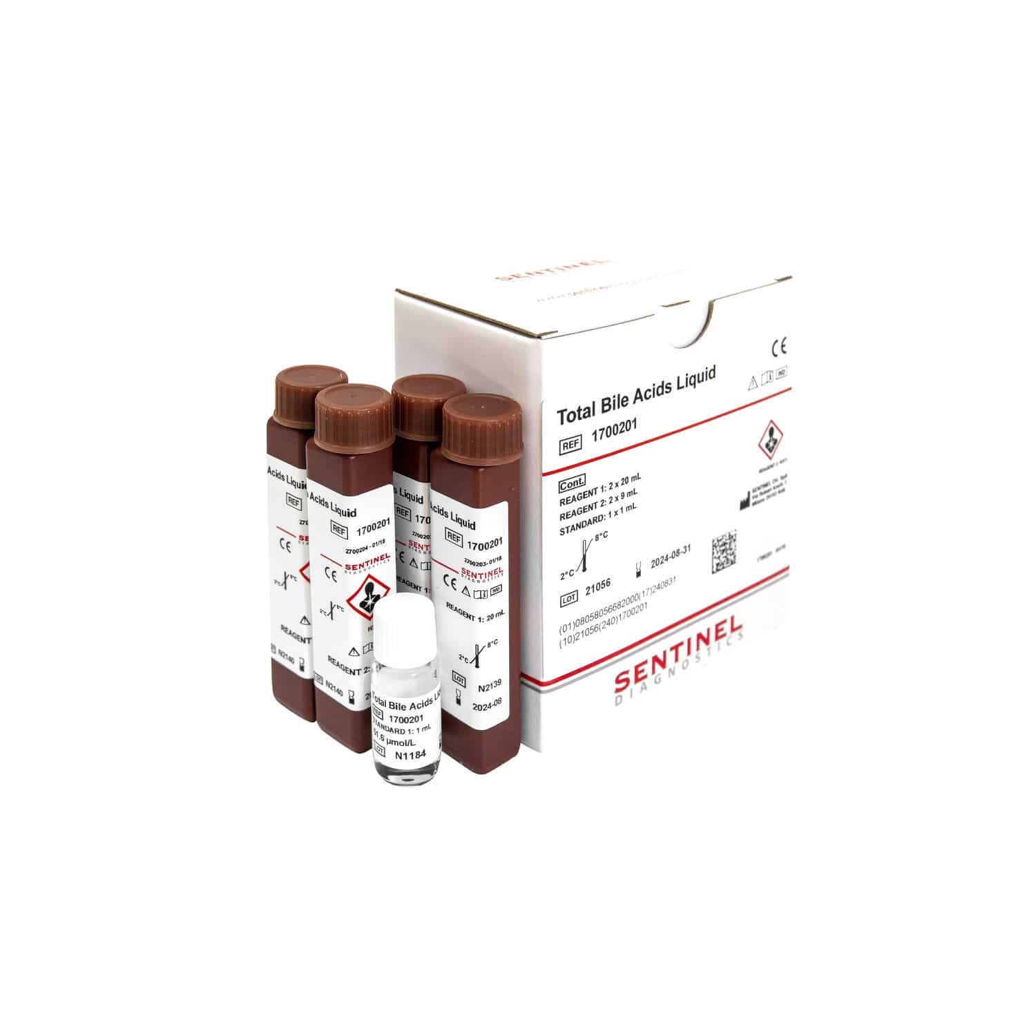 Kit di reagenti di acido biliare - 1700201 - SENTINEL DIAGNOSTICS - di ...