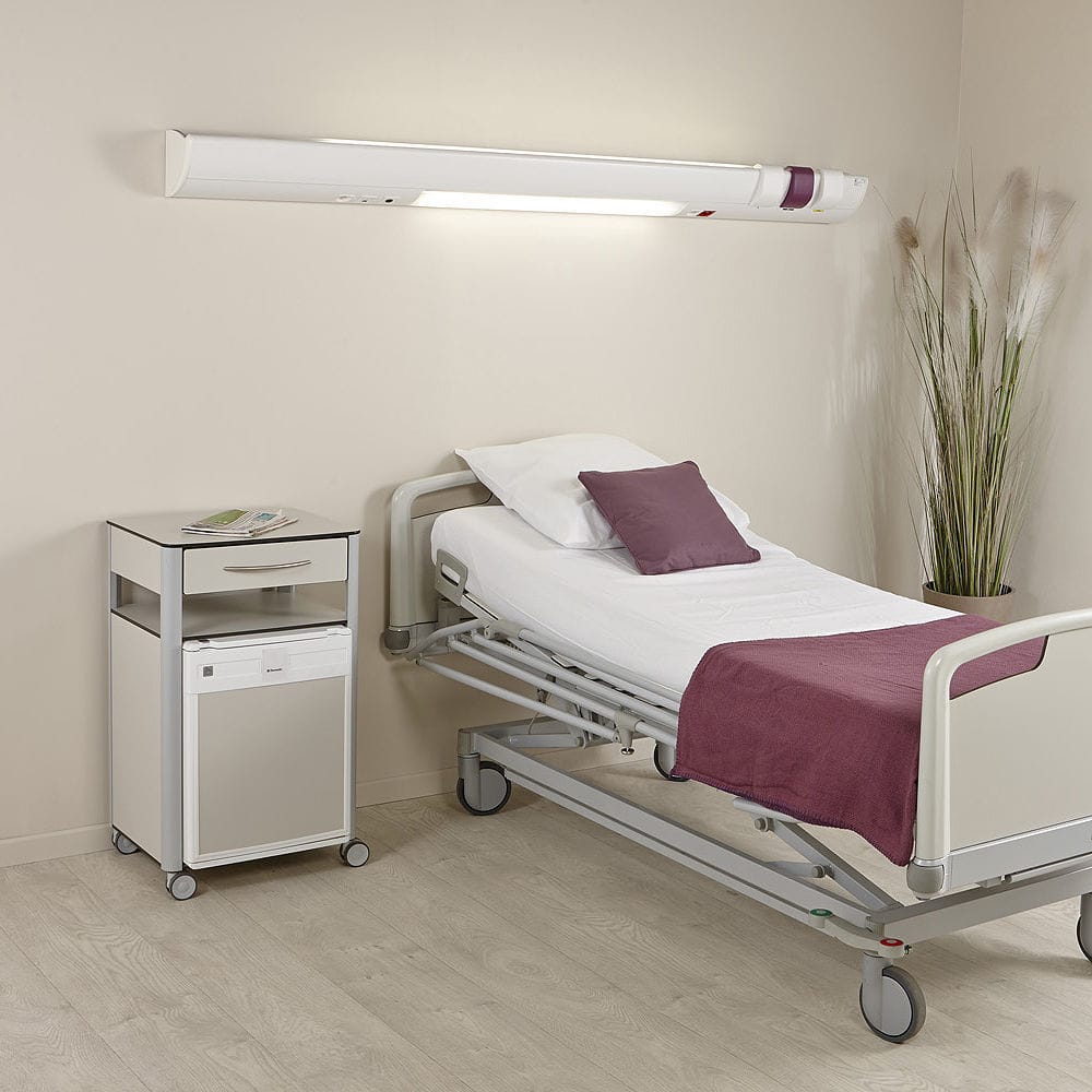 Trave testaletto orizzontale - MEDIVA - TLV Healthcare - per camera di ...