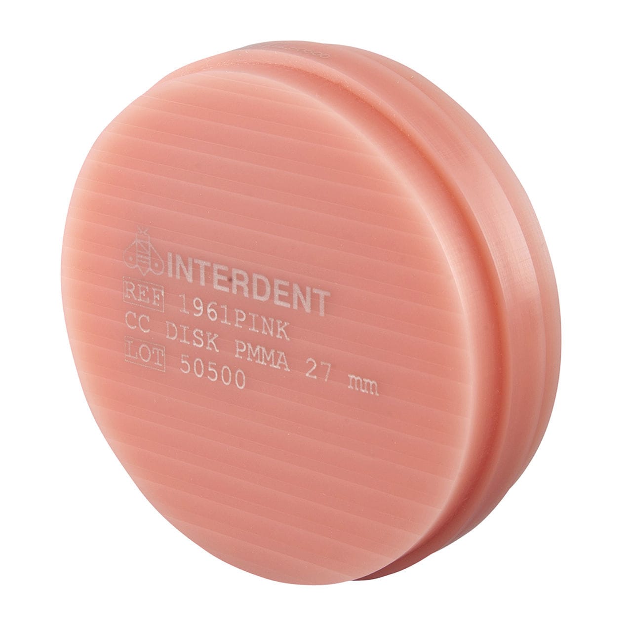 Materiale odontoiatrico in PMMA - CC Disk Pink - INTERDENT d.o.o. - per ...