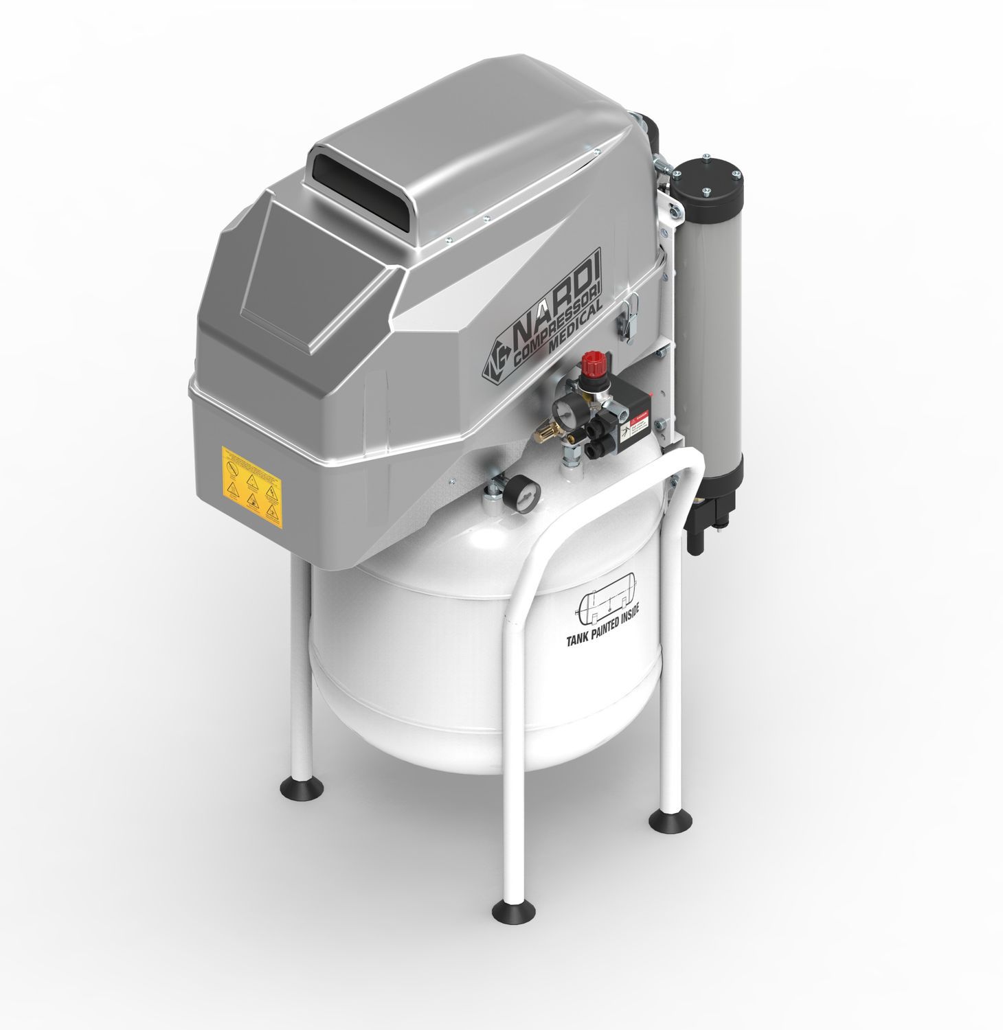 Compressore d'aria medico - Extreme 2D SIL 50L - NARDI COMPRESSORI S.r ...