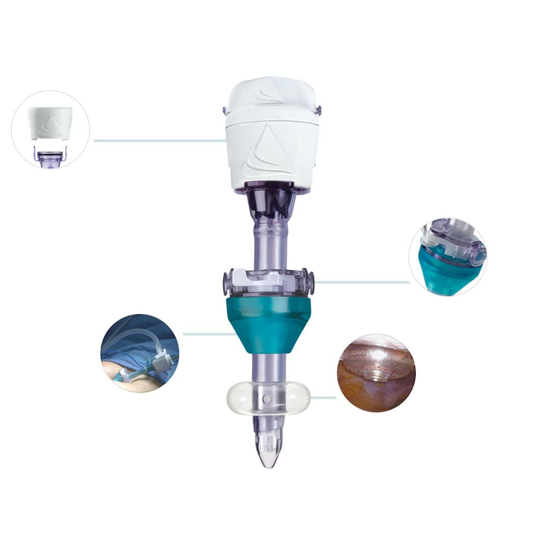 Trocar per laparascopia - Kii - Applied Medical - con camicia / con ...