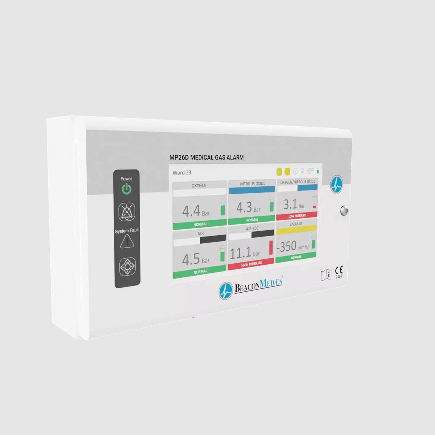 Sistema di allarme di zona - MediPoint - BeaconMedaes - per gas medicali
