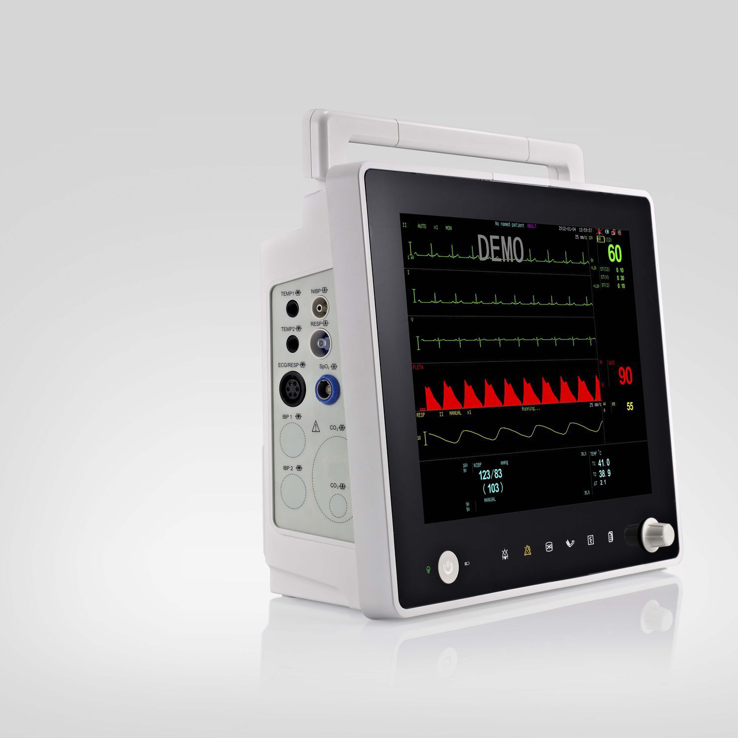 Monitor multiparametrico CO2 - G3N - General Meditech - SpO2 / di ...