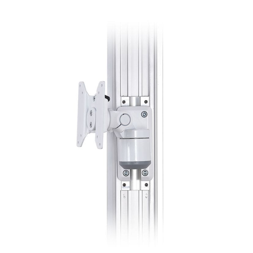 Braccio di supporto per monitor - HM-8001 - Modern Solid Industrial - medico / su guida di ...