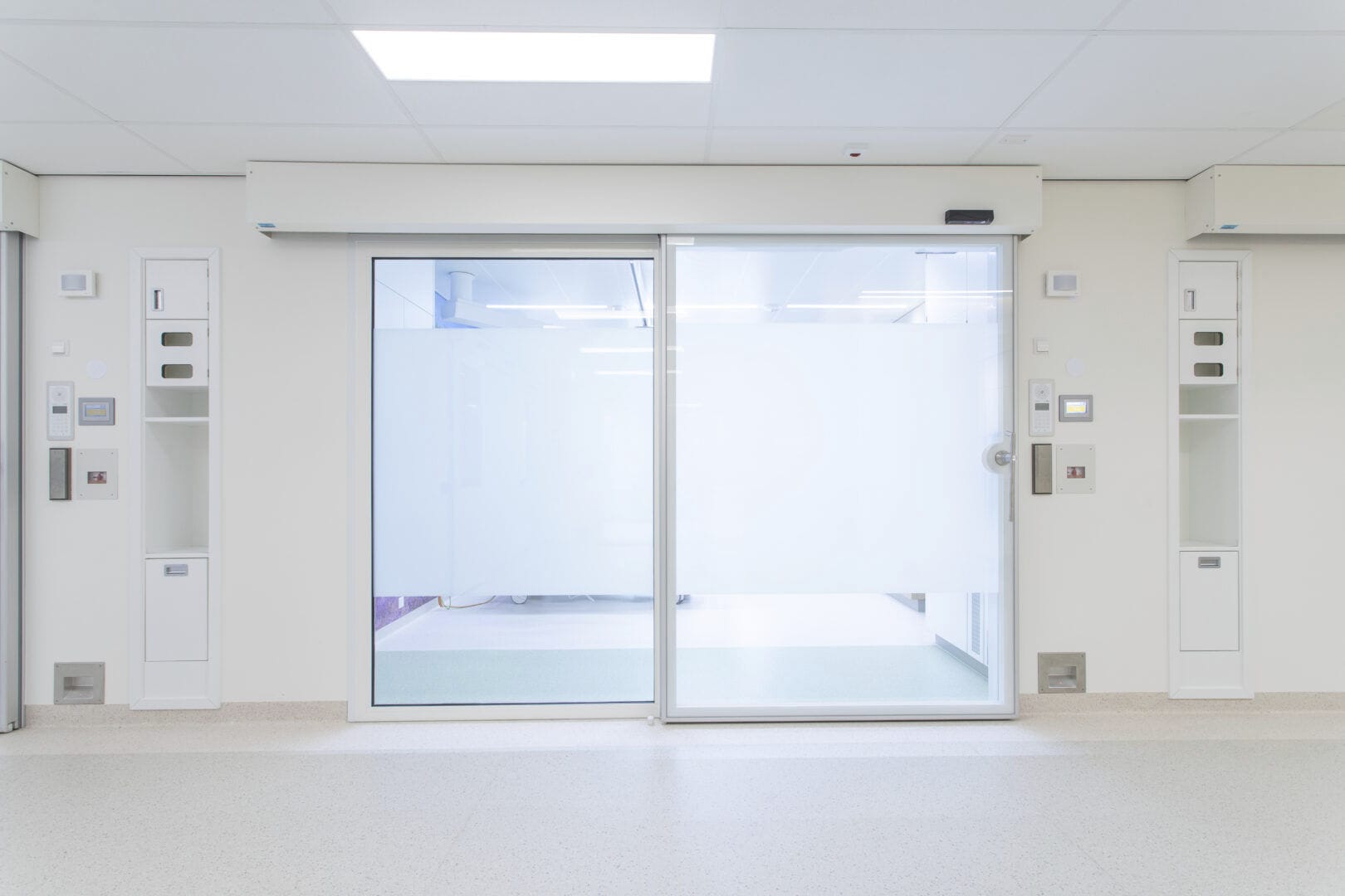 Porta per ospedale - Medicare - Metaflex Doors Europe - scorrevole / in ...