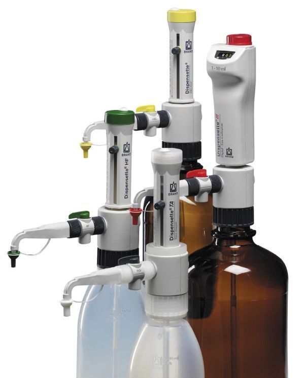 Dispensatore su flacone da laboratorio - Dispensette III - Healthmark