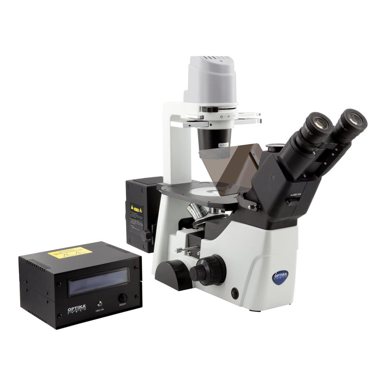 Microscopio a fluorescenza HBO - IM-300F - Optika Italy - ottico / da ...