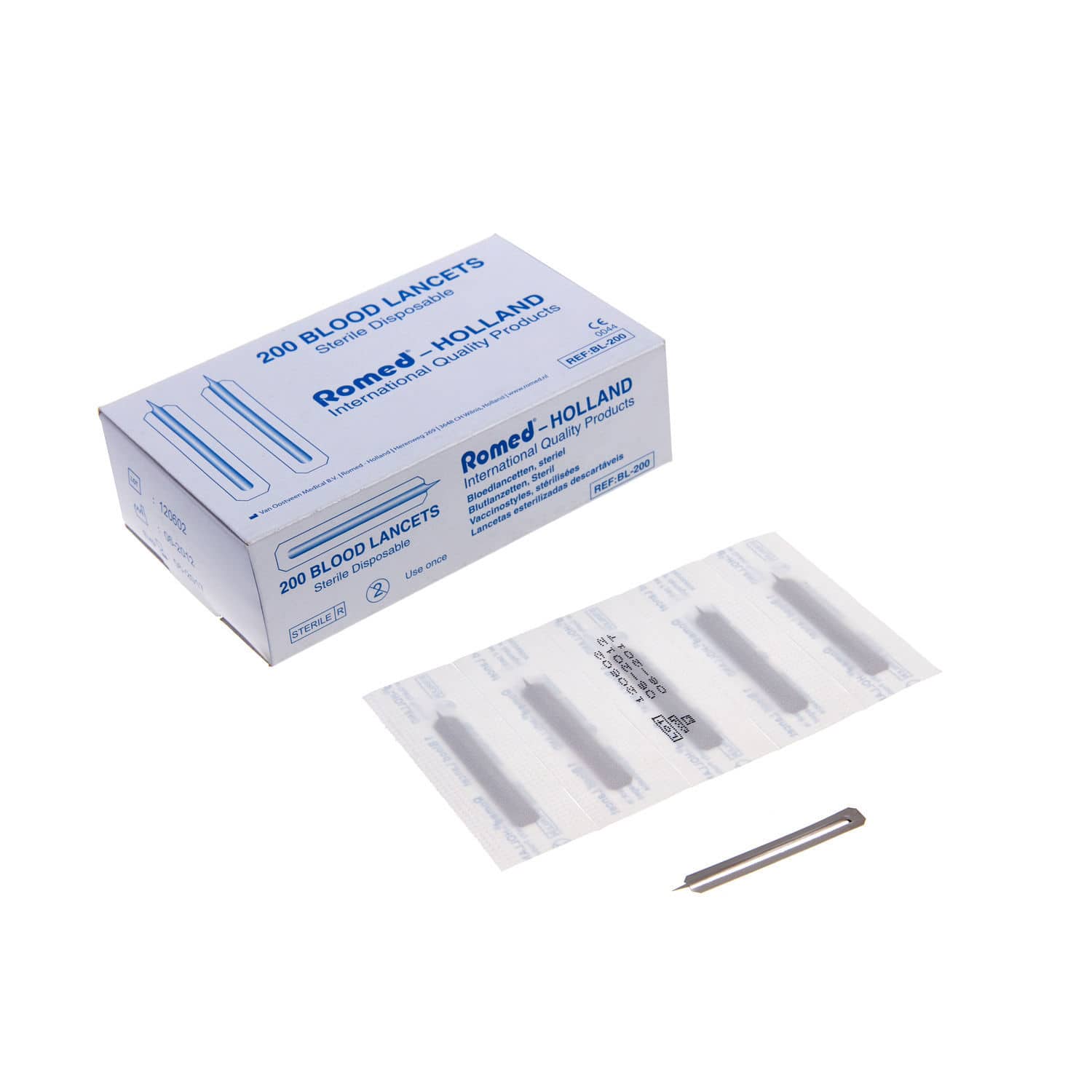 Lancetta sterile - BL-200 - Romed Holland