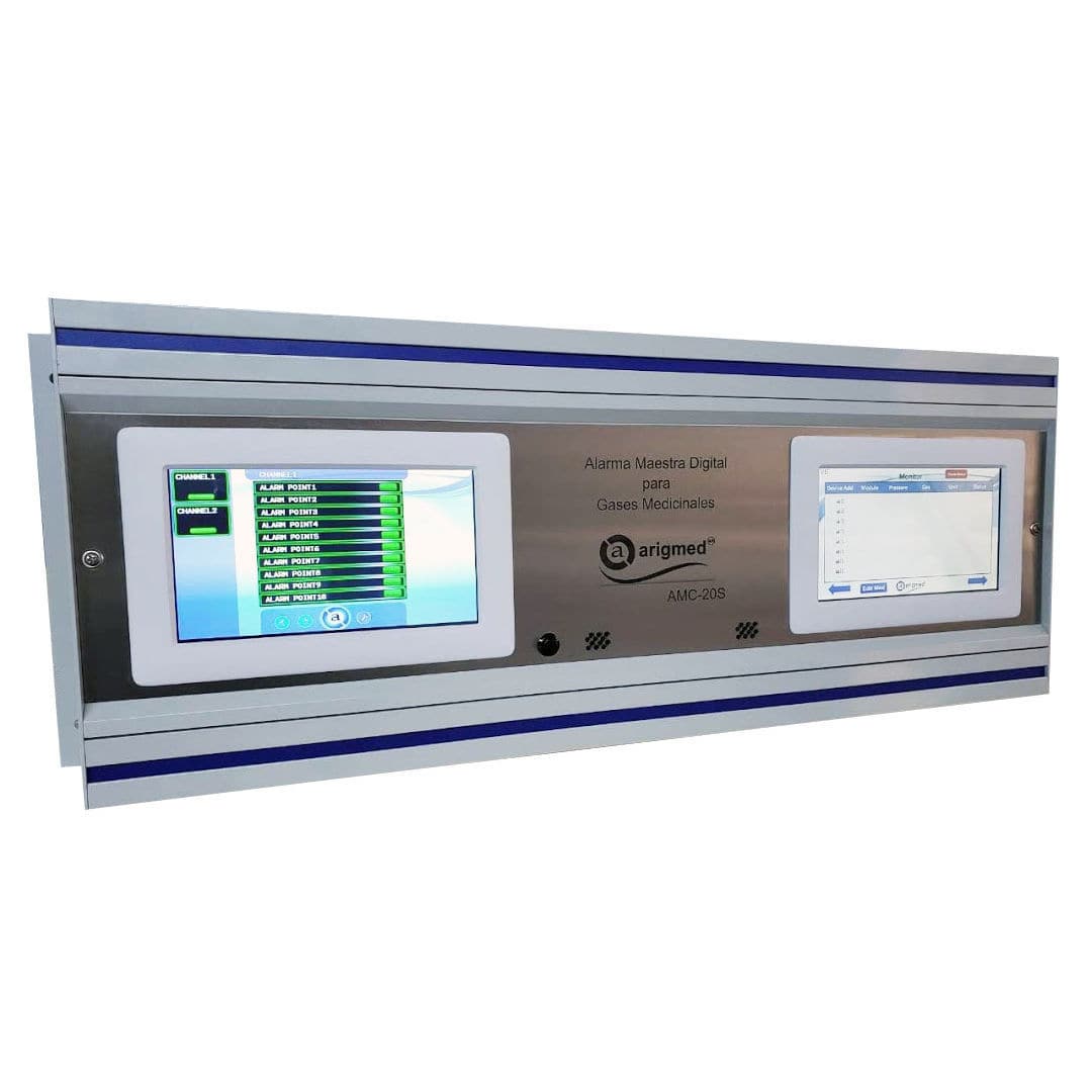 Sistema di allarme per gas medicali - Arigmed - con geolocalizzazione